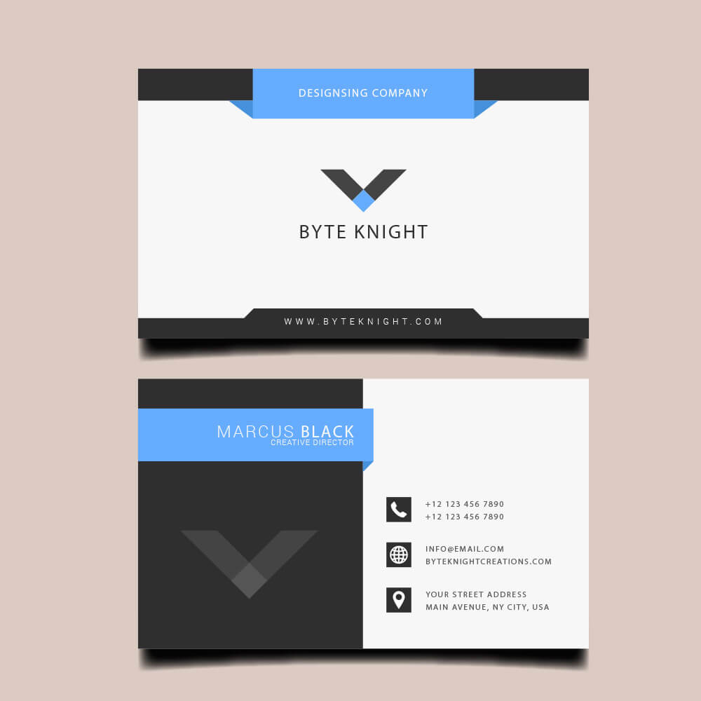 Free Fancy Business Card Design | Customization | Easy Tool For Design ...