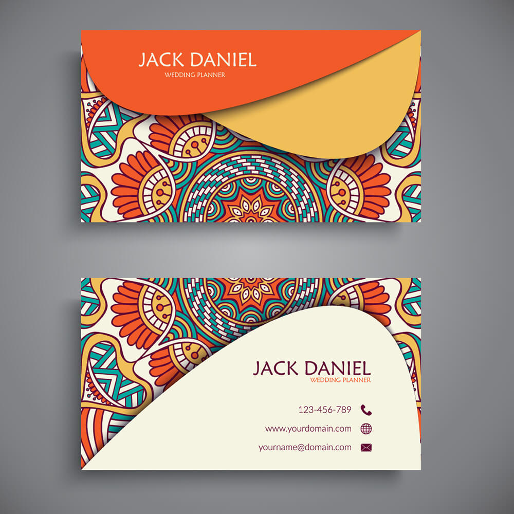 Create Ornamental Card Design From Templates - Byteknight Designs