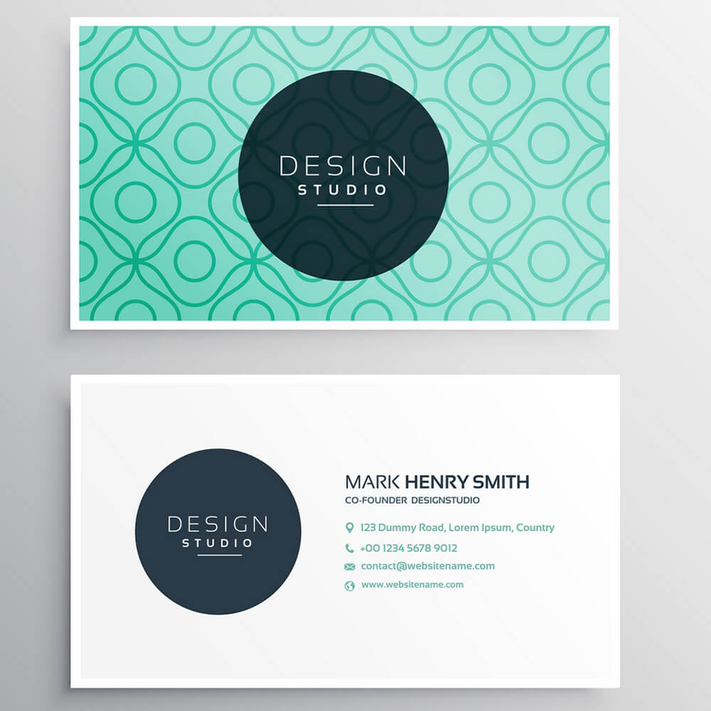Fancy Visiting card #VC117 - BK Designs