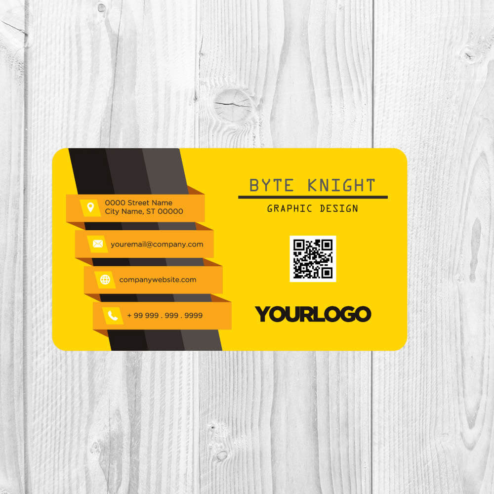 Single Side Visiting Card #VC101 - BK Designs