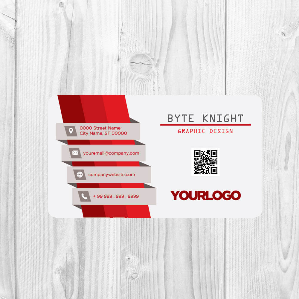 Single Side Visiting Card #VC101 - BK Designs