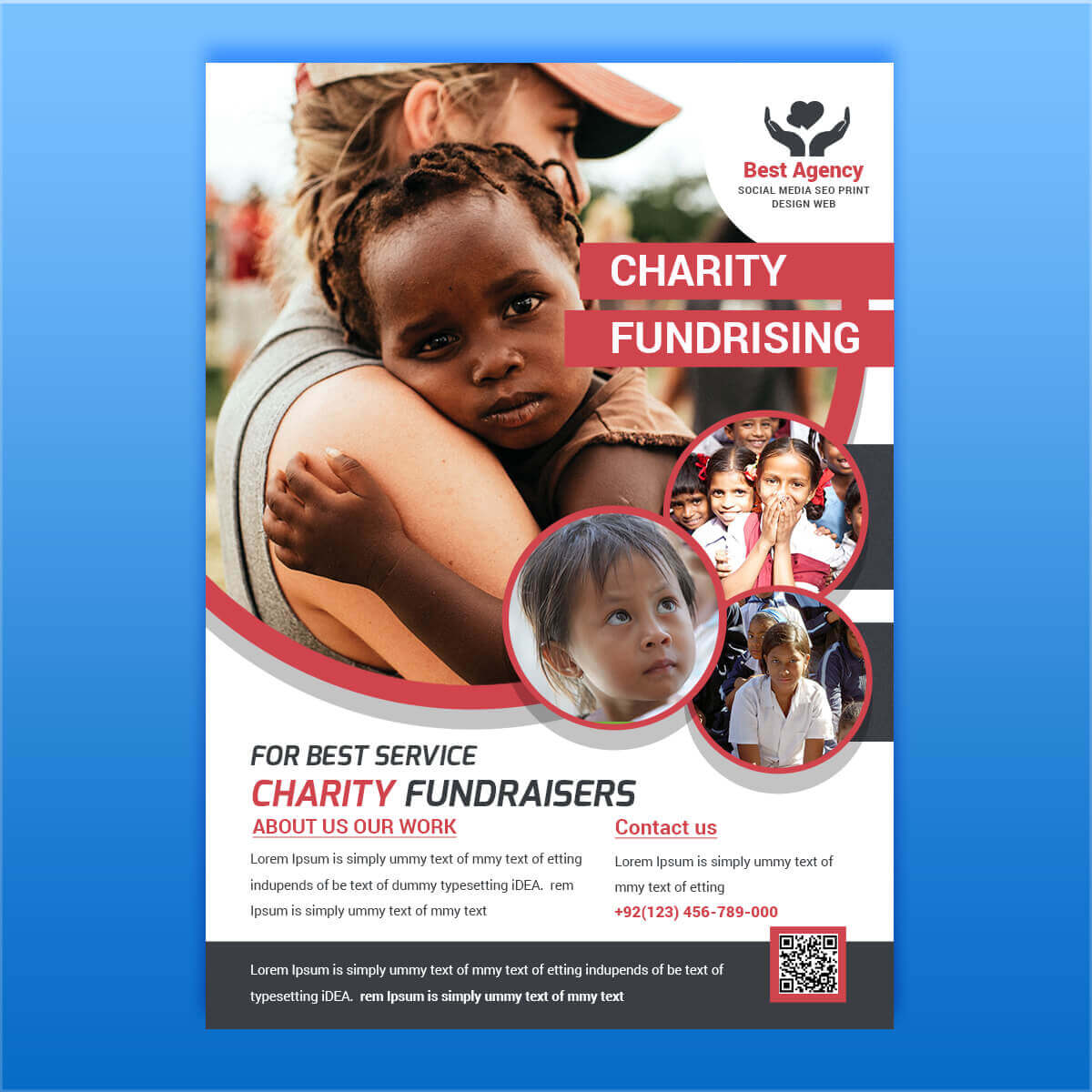 White Banner Design - BK Designs