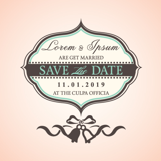 Free Vintage Wedding Logo Templates - Digital Designs On Your Fingertips