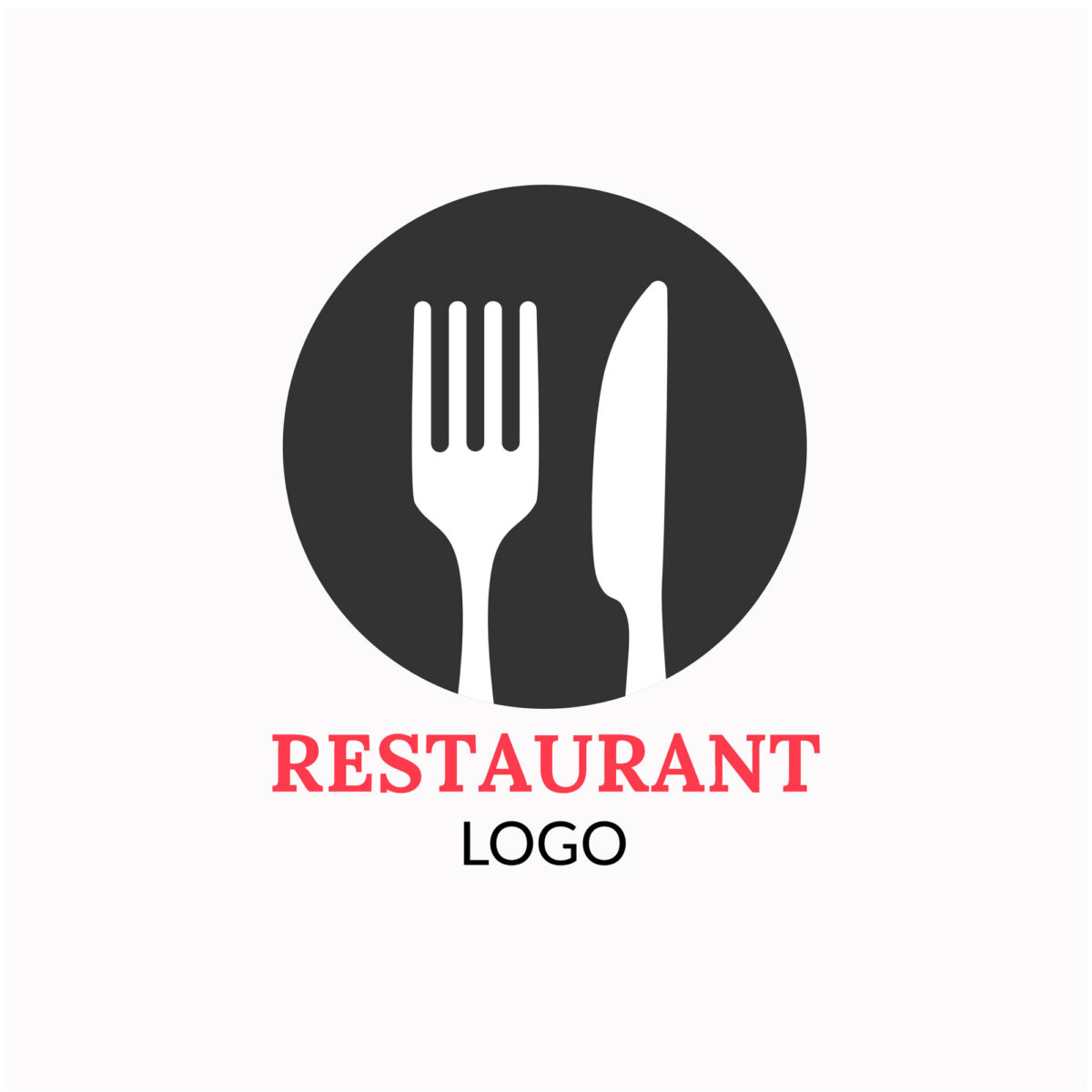 Restaurant Circle Logo Design Template | Free Customize Logos