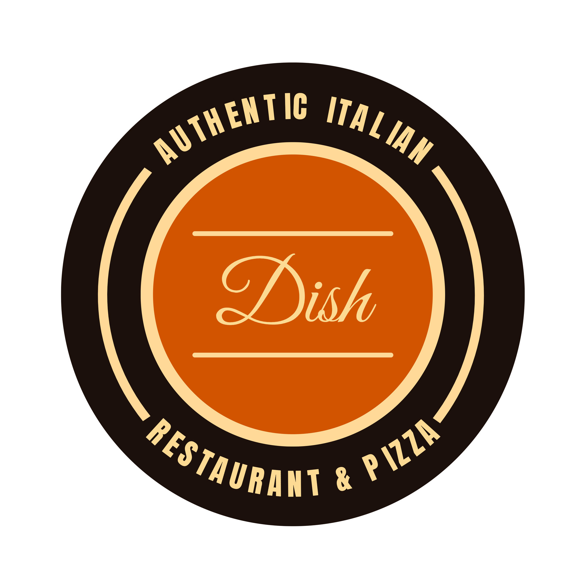 Italian Pizza Restaurant Logo Template | Free Customize Logo Design