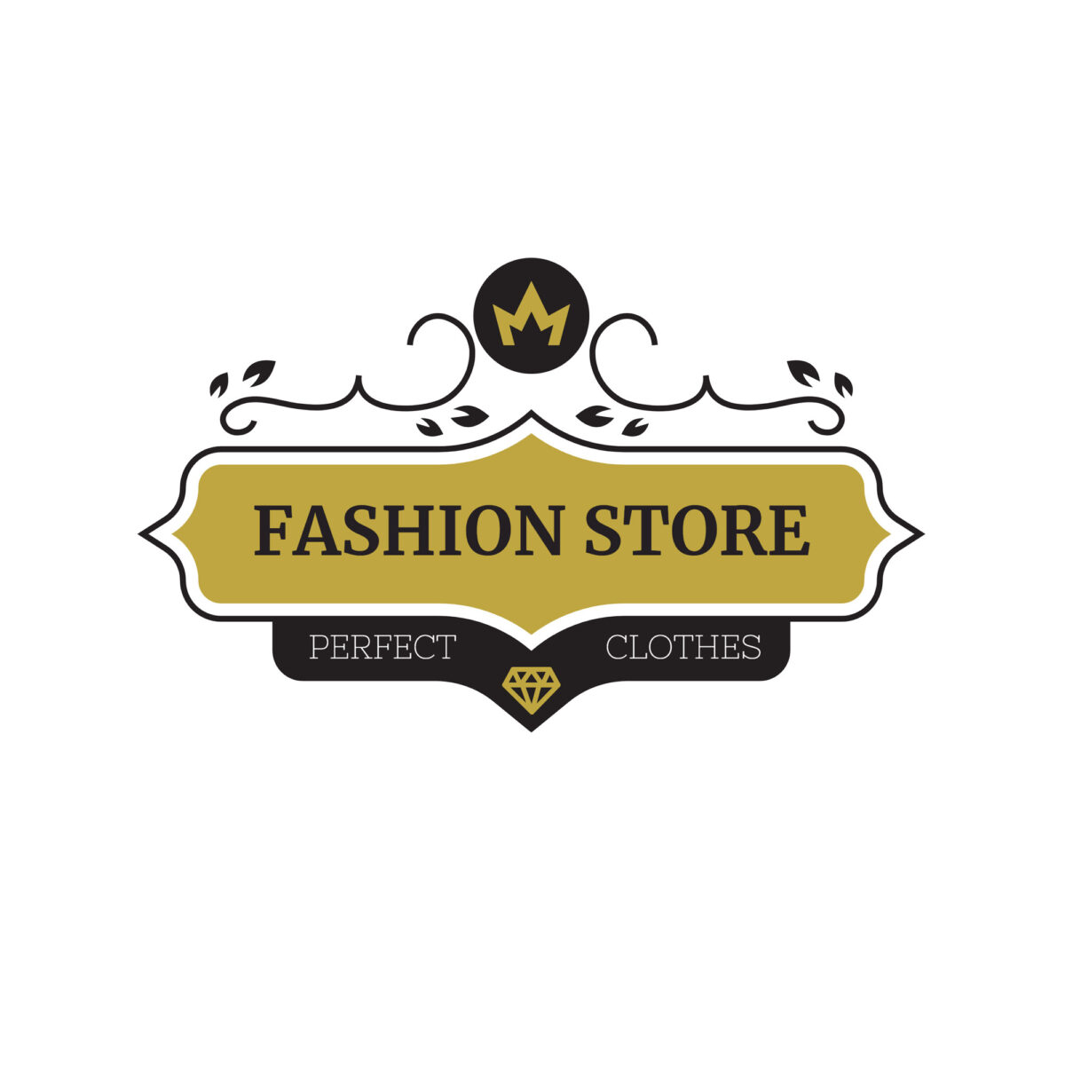 Perfect Fashion Store Logos Template | Free Fashion Store Logo