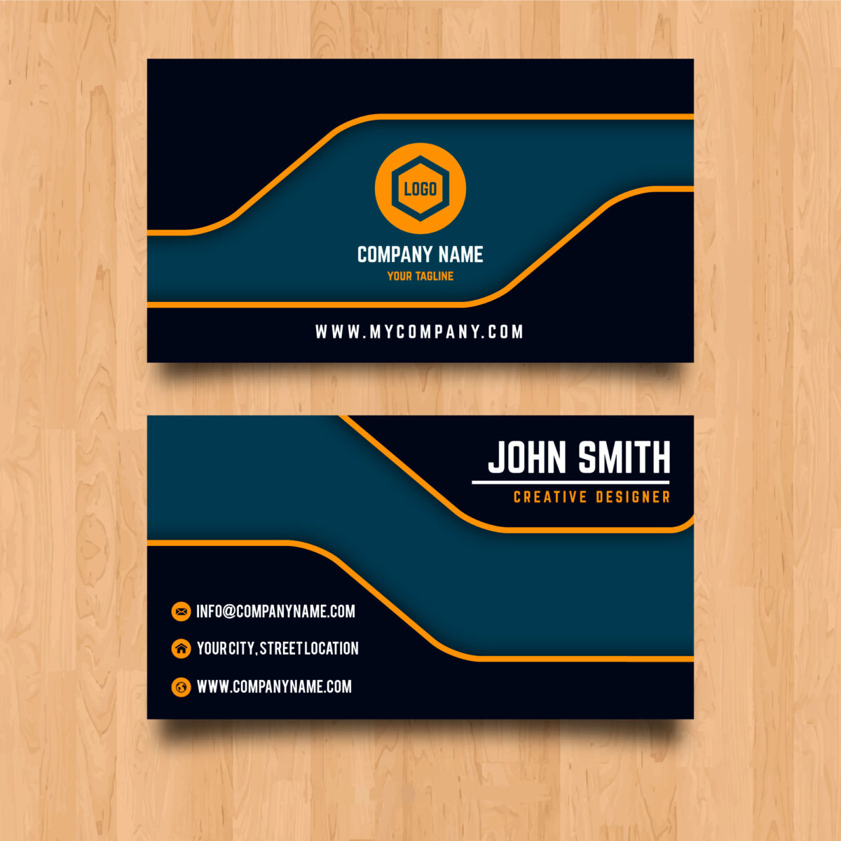 Personal Visiting Card Template Generator | Free Customize Business Card